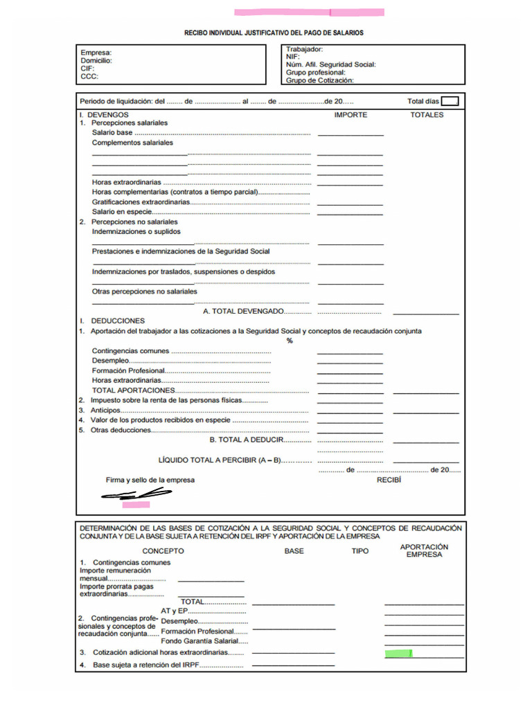 Nómina 2 Repaso Examen 2 | PDF