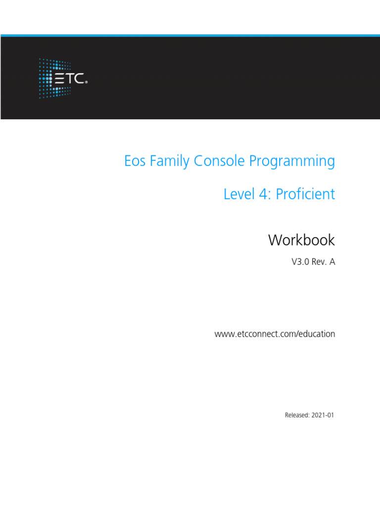 Eos Family L4 Proficient V2.9a | PDF | Command Line Interface | Computer Programming