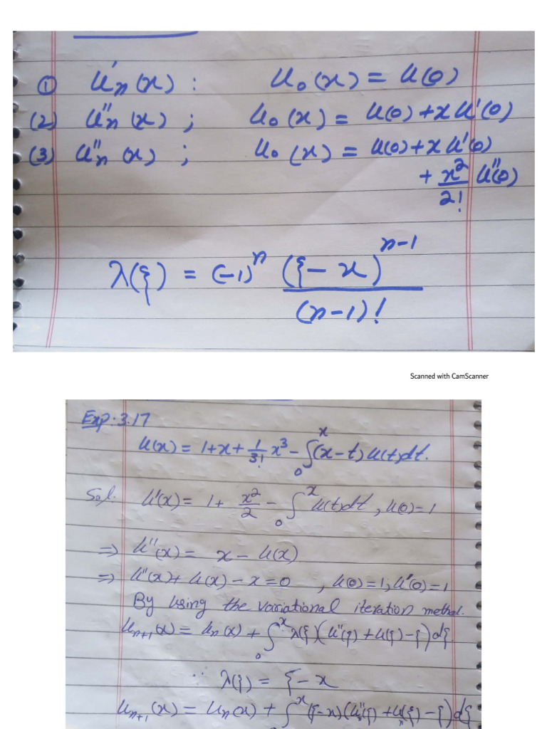 3 2 4 Variational Iteration Method Pdf