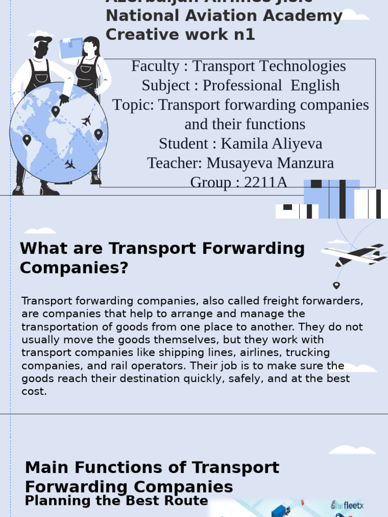 Creative Work (1) | PDF | Freight Transport | Cargo