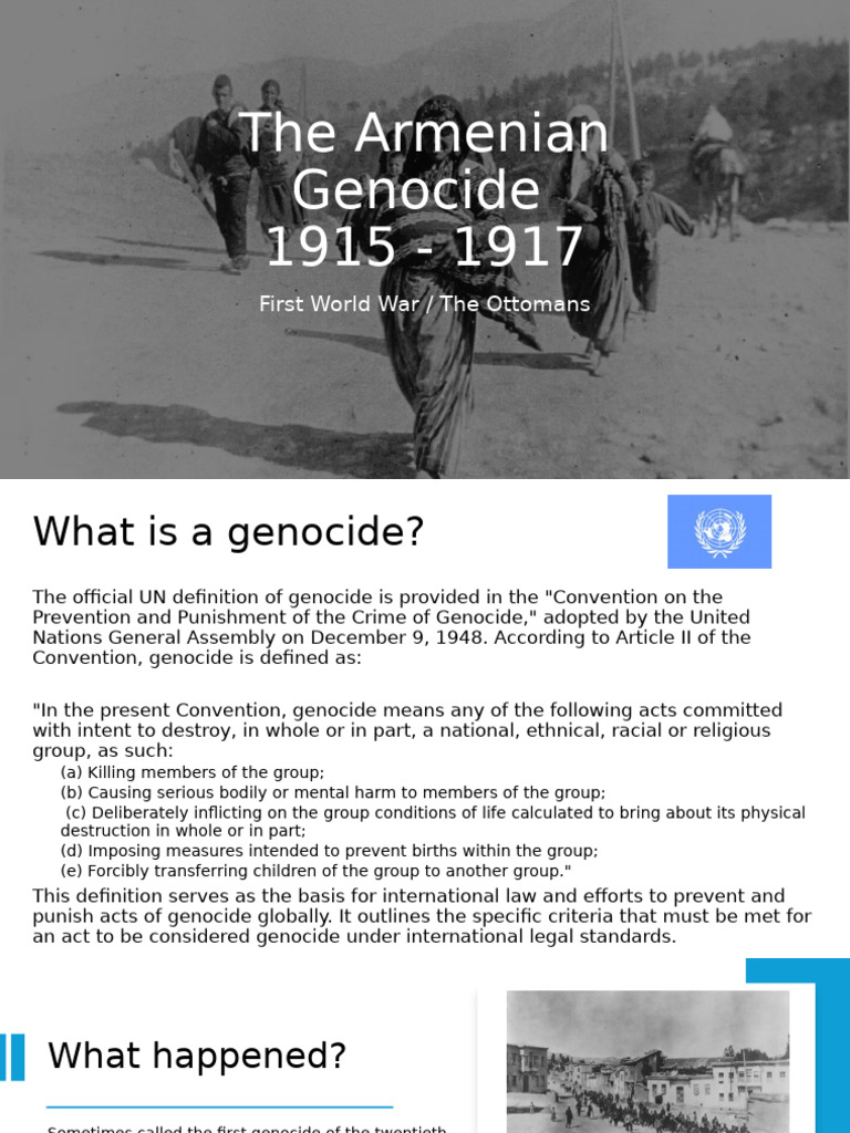 WW1ArmenianGenocide 1 | PDF | Genocides | Armenian Genocide