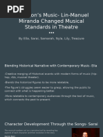 Themes and Motifs in Hamilton Musical | PDF | Hamilton (Musical)