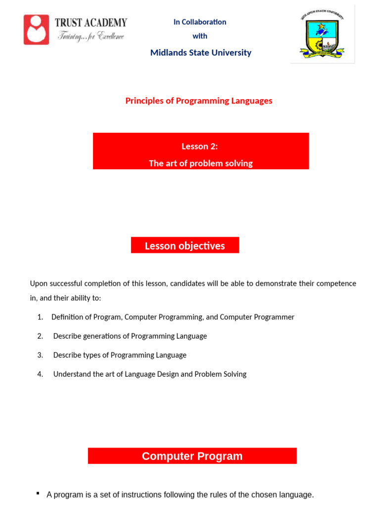 Lesson 2 - The Art of Problem Solving | PDF | Assembly Language ...