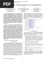 6.2 MEGA Workshop | PDF | Phylogenetic Tree | Molecular Phylogenetics