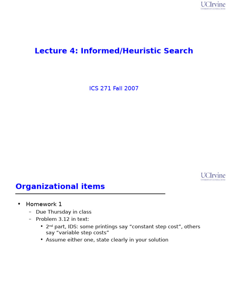 Artificial-Intelligence TOPIC 3 - Heuristicsearch | PDF | Algorithms And Data Structures ...