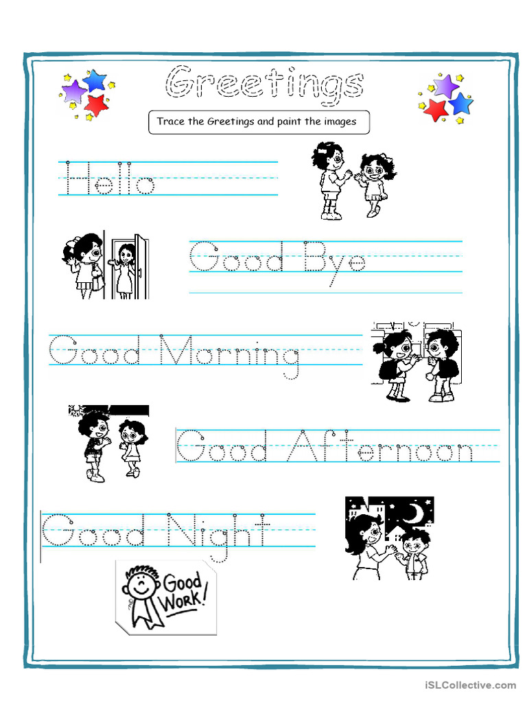 Greetings and Image Tracing Guide | PDF