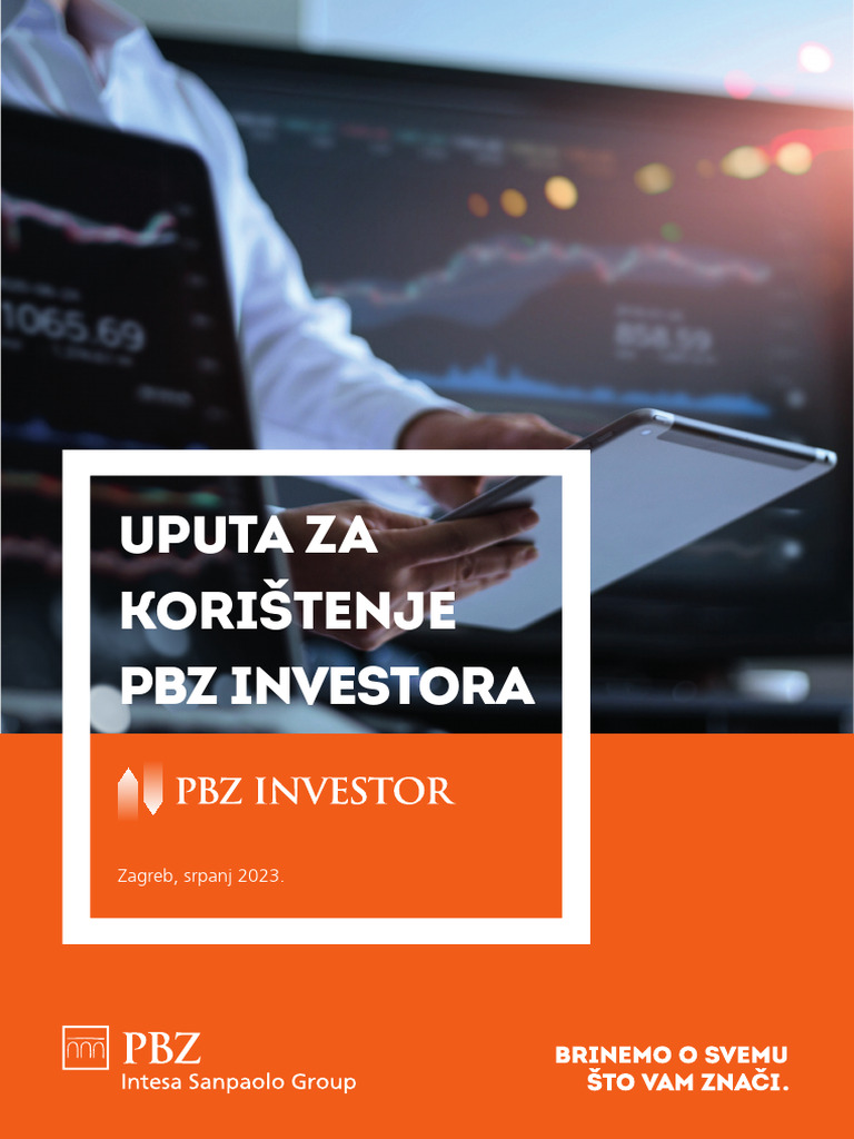 PBZ Investor - Korisnicka Uputa - Novi Layout | PDF