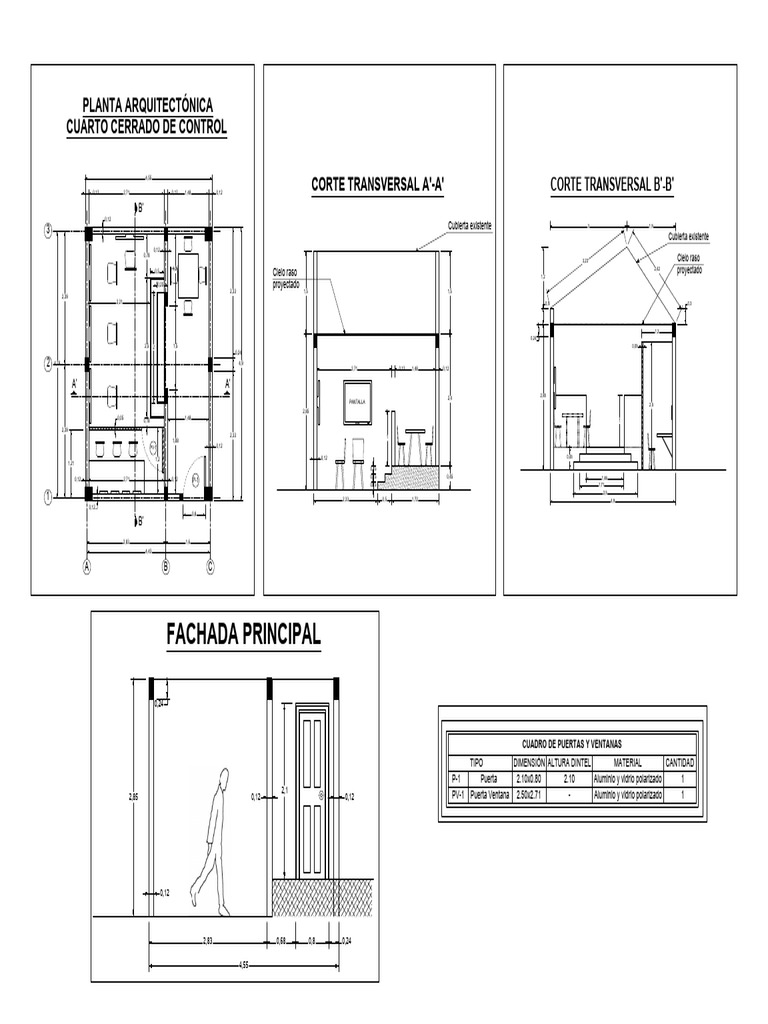 PL Cuarto Control Arquitectonico | PDF