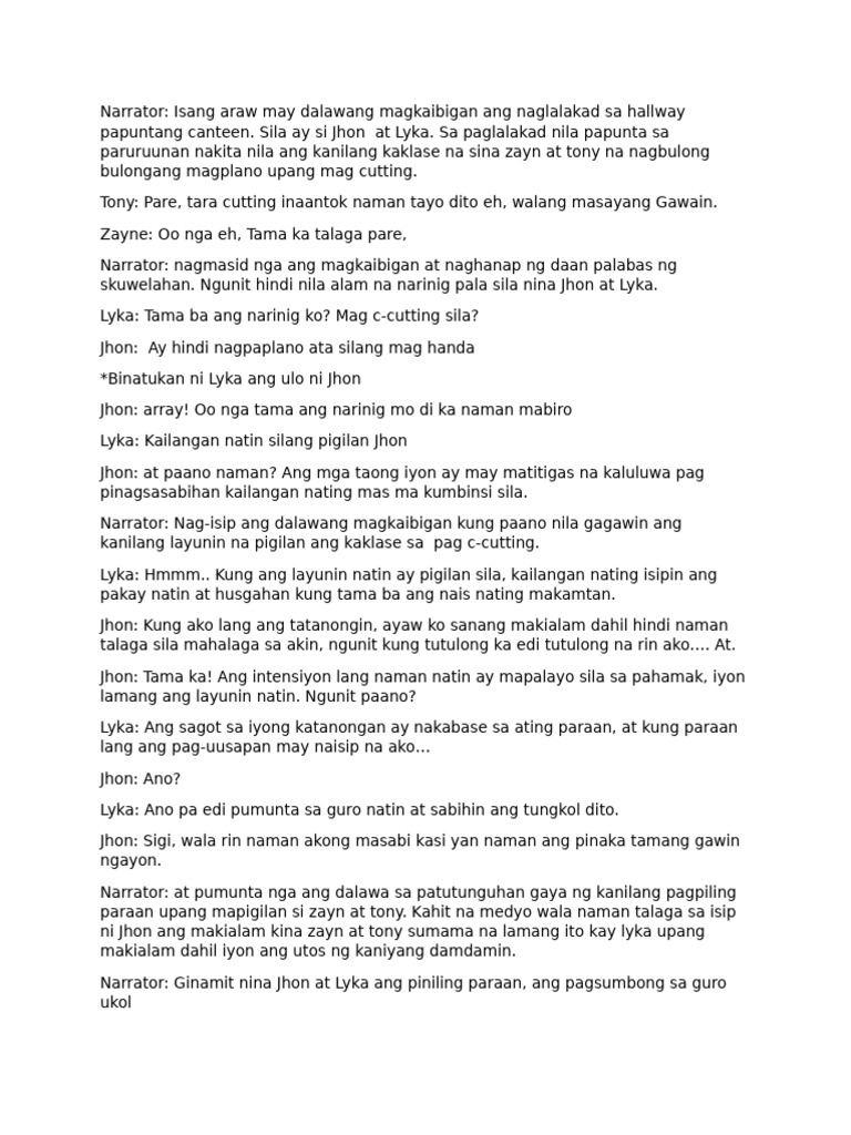 Ang Magkaibigan | PDF