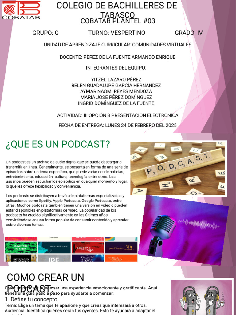 Guía para Crear un Podcast Efectivo | PDF | Podcast | Usabilidad