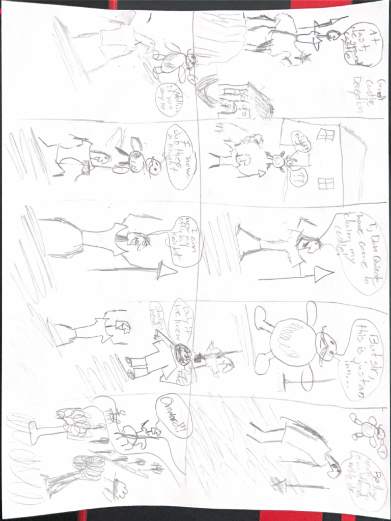 Don Quixote Comic | PDF