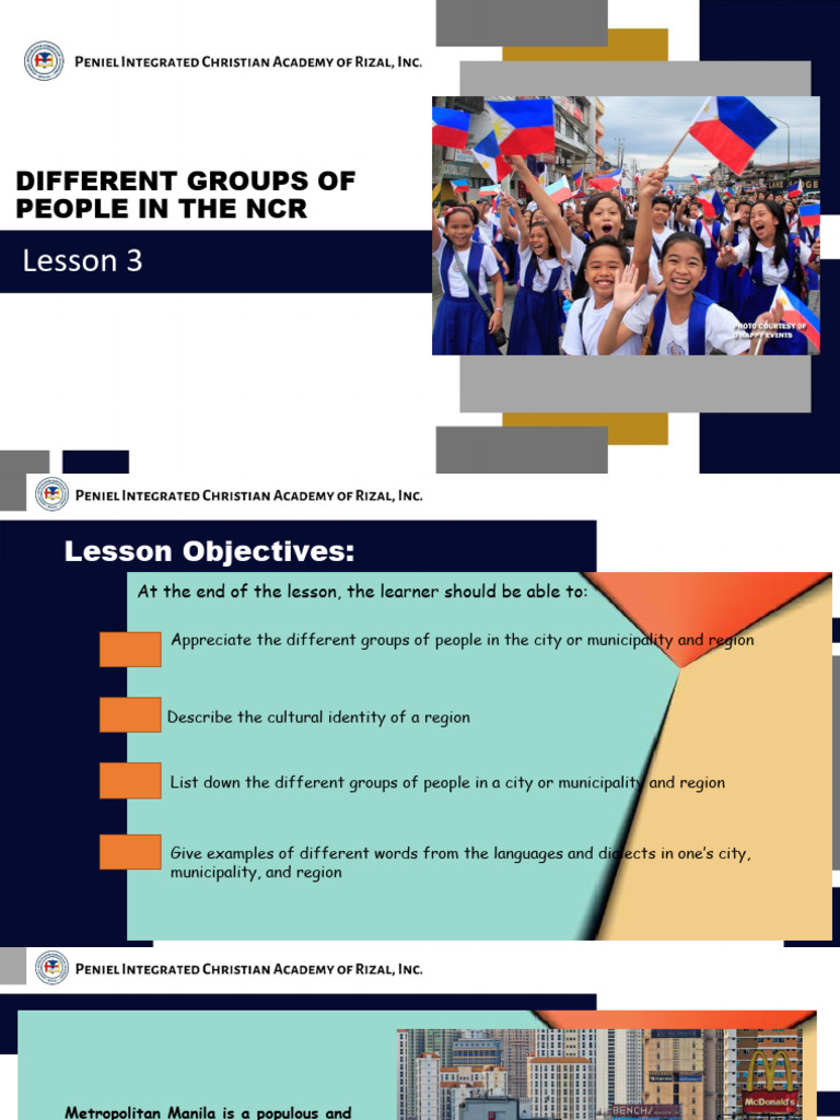 Cultural Diversity in NCR Population | PDF | Metro Manila | Ethnicity