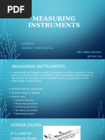 Measuring Instruments Least Count Chart Final | PDF