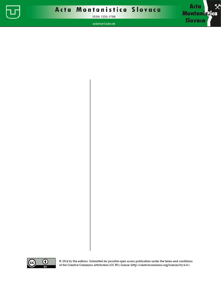 Acta Montanistica Slovaca | PDF | Magnetometer | Geology