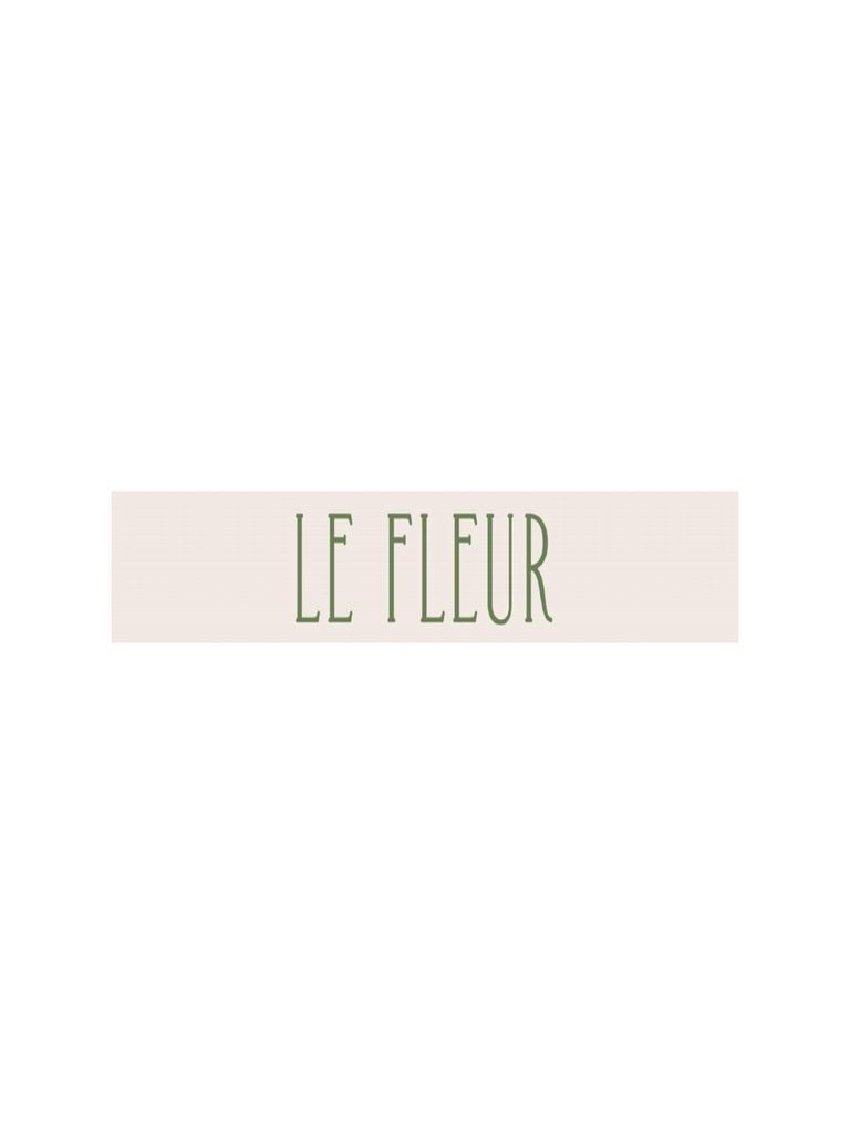 FLEUR | PDF