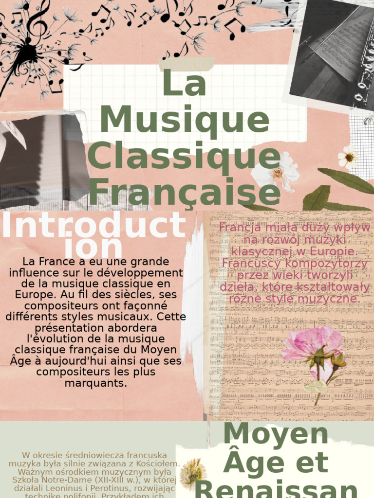 La Musique Classique Française | PDF