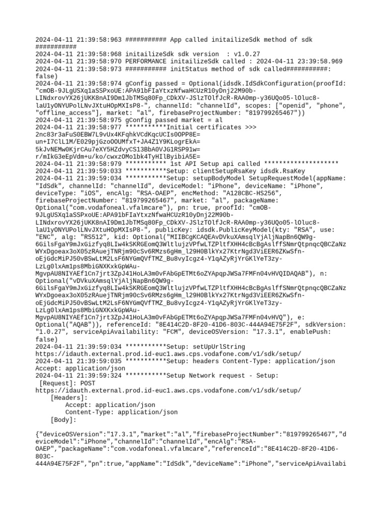 IdSdkLogs | PDF | Espionage Techniques | Cyberwarfare