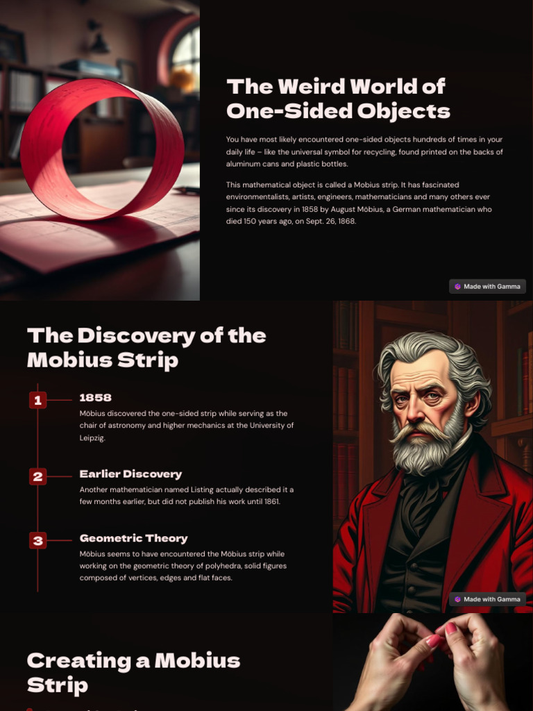 The-Weird-World-of-One-Sided-Objects (1) | PDF | Topology | Geometry