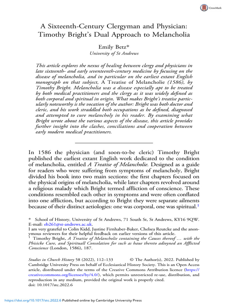 Bright Div-Class-Title-A-Sixteenth-Century-Clergyman-And-Physician ...