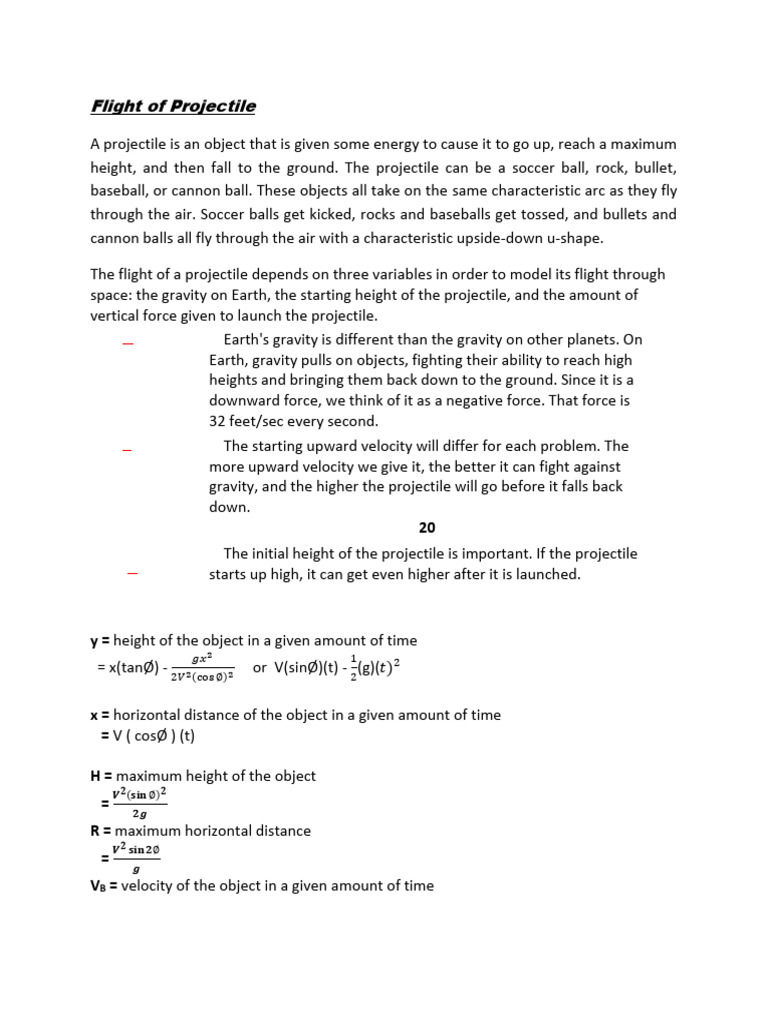 Understanding Projectile Motion Dynamics | PDF | Acceleration ...