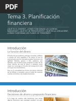 Itinerario Money Town | PDF | Bancos | Presupuesto
