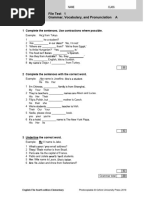 English File Elementary Test Materials | PDF | English Language ...