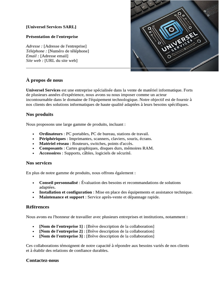 Liste de matériel informatique PDF | PDF | Informatique | Matériel ...