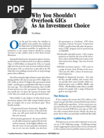 TD Market Growth GIC Disclosure 2024 | PDF | Interest | Legal Liability