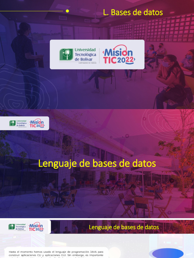 Semana 5 Lenguaje de Bases de Datos (1) | PDF | SQL | Bases de datos
