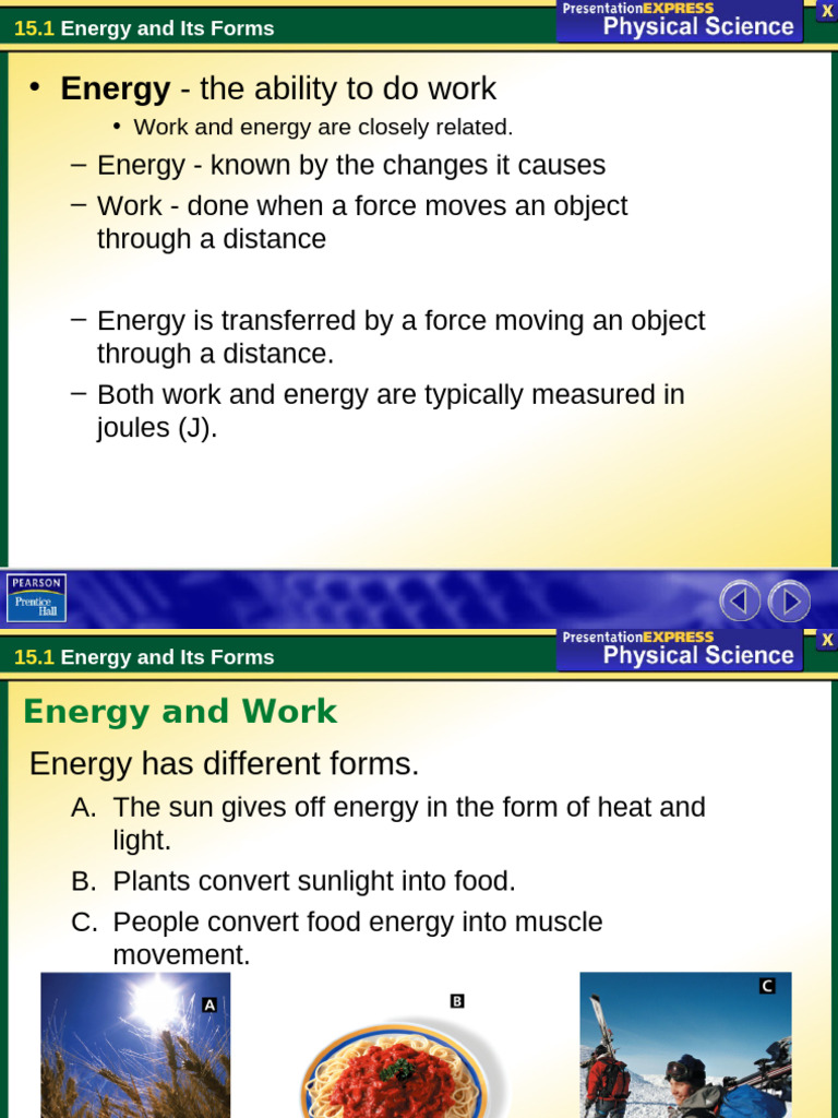 Energy and Its Forms Explained | PDF | Potential Energy | Nuclear Physics