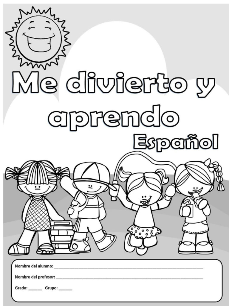 Cuaderno Me Divierto y Aprendo 1° y 2° Grado | PDF