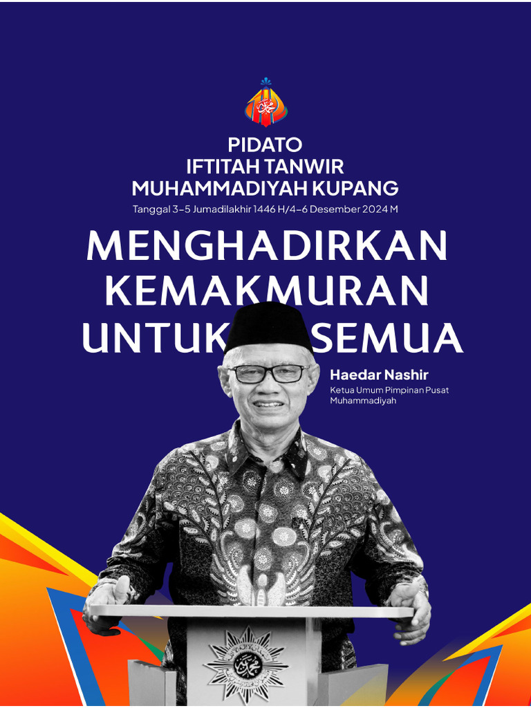 Tanwir Muhammadiyah: Kemakmuran untuk Semua | PDF