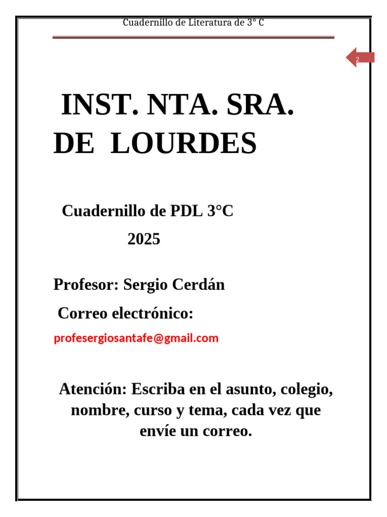 3ero C PDL 2025 | PDF | Cuentos | Narración