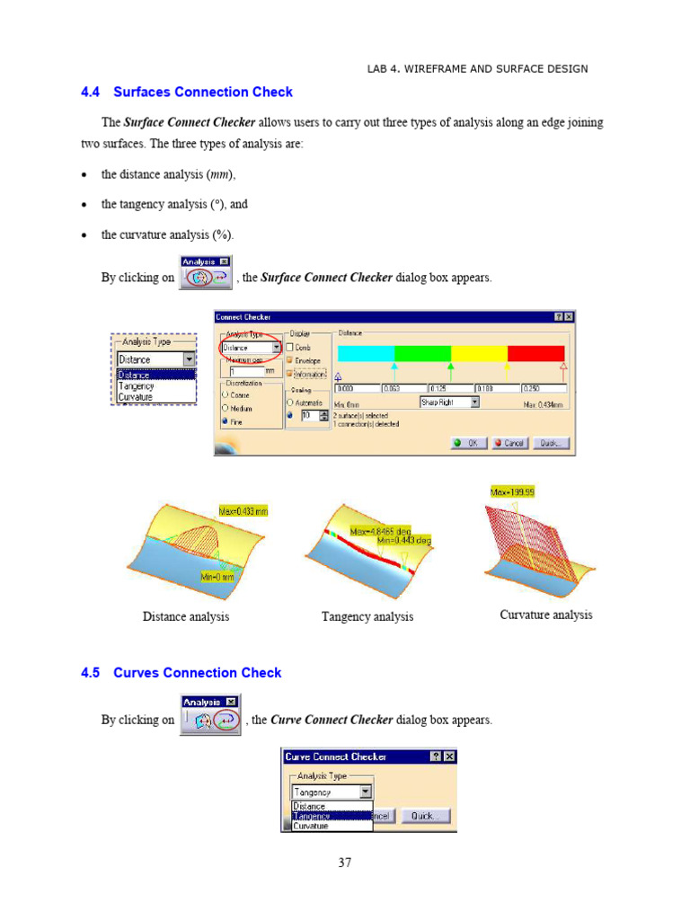 CAD Wireframe & Surface Guide | PDF | Curvature