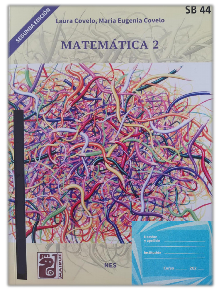 Carátula Libro Matematicas 2do | PDF