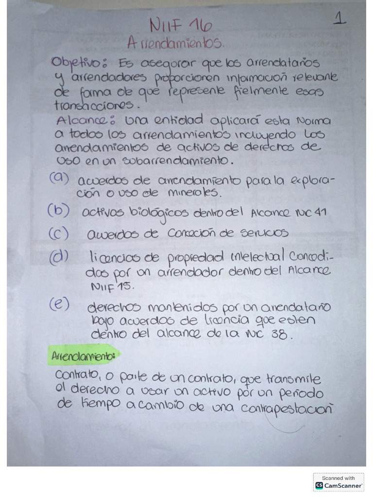 Resumen NIF 16 | PDF