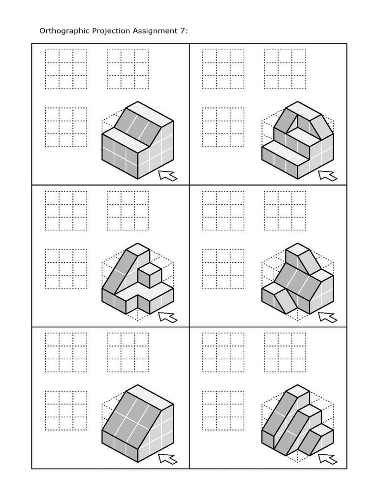 Orthographic Assignment 6 | PDF