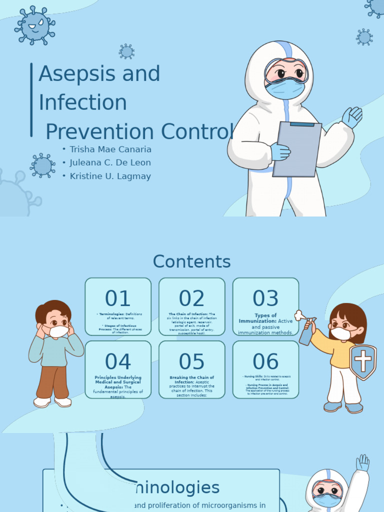 R5 - Asepsis & Infection Prevention | PDF | Infection | Sterilization ...