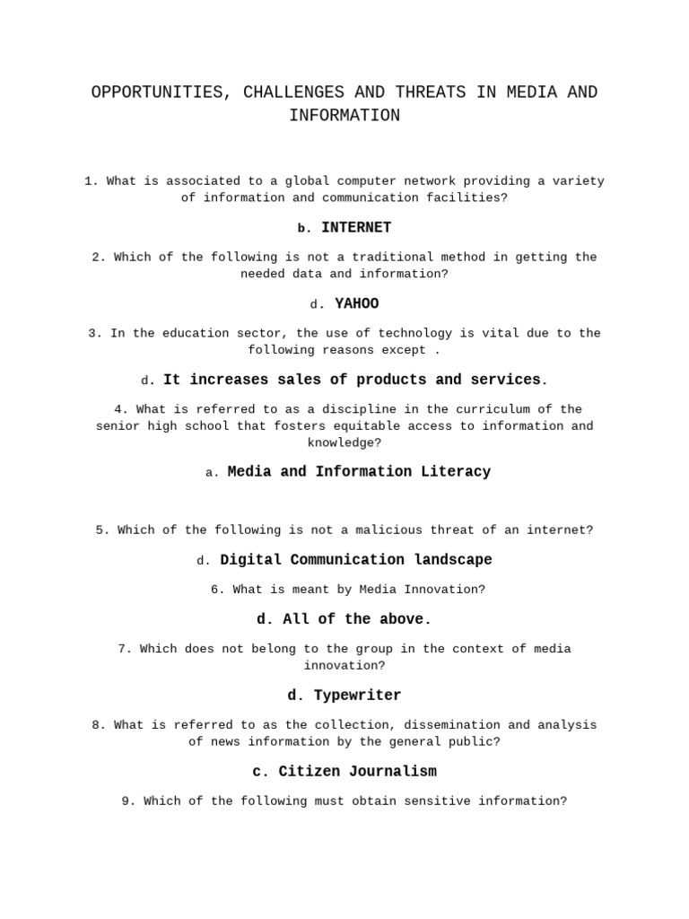 MIL MODULE 7 REVIEWER | PDF | Information | Internet