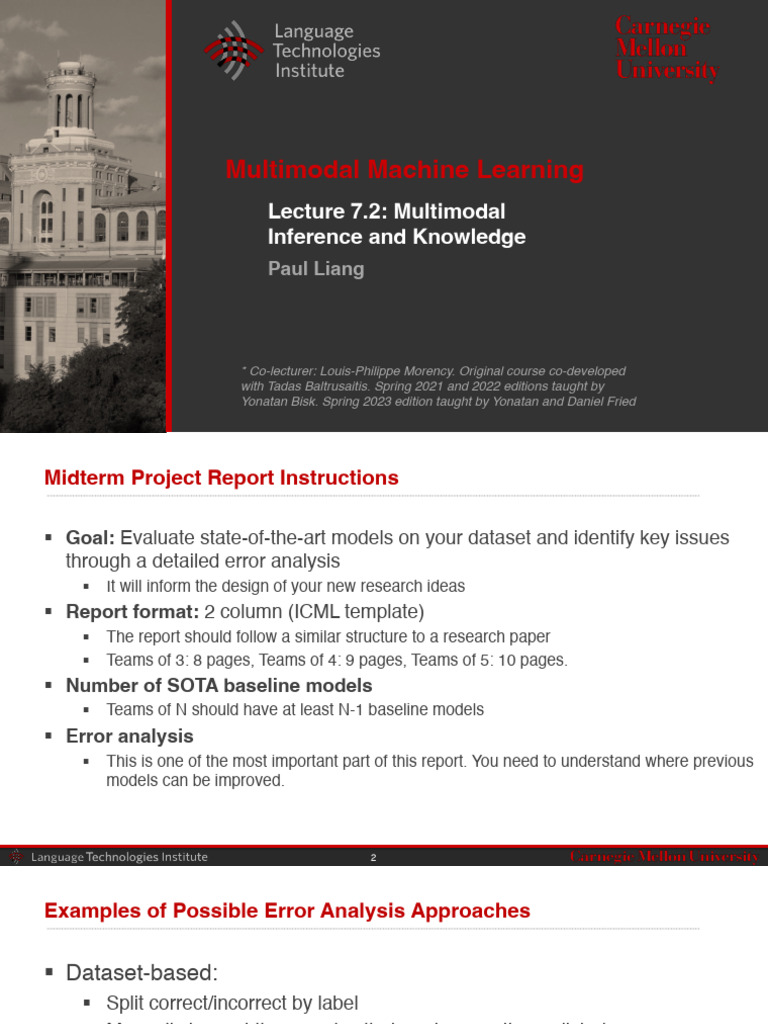 Lecture7 2-MultimodalInference | PDF | Causality | Confounding