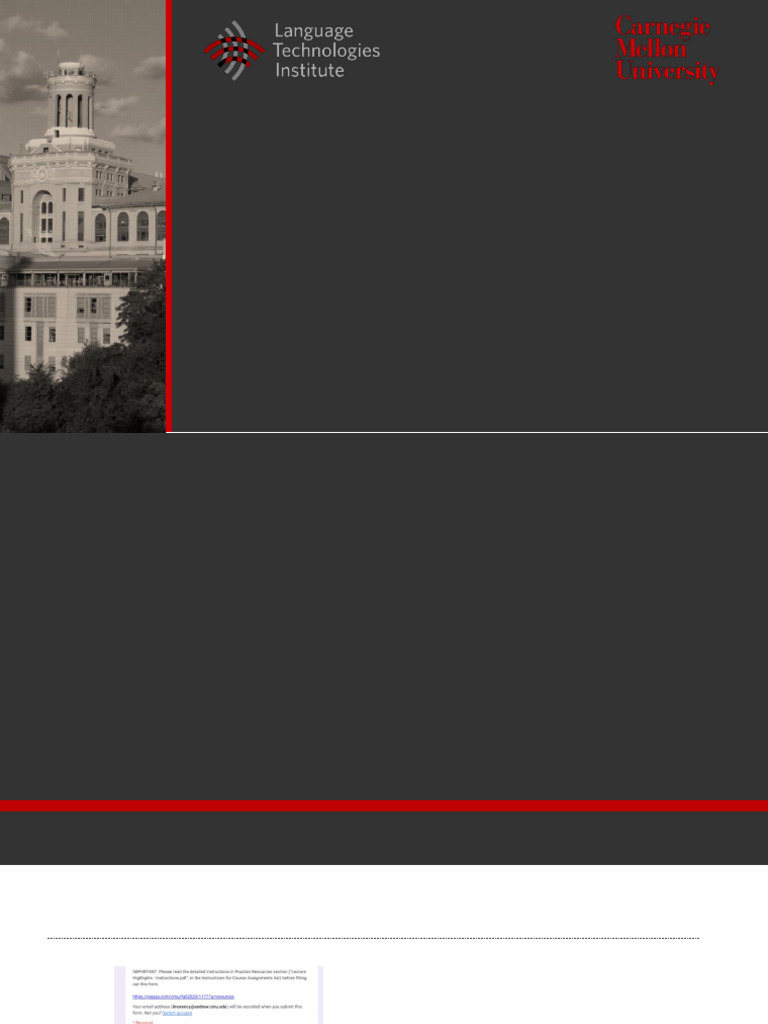 Lecture2.2 UnimodalRepresentations Part2 | PDF | Phrase | Parsing
