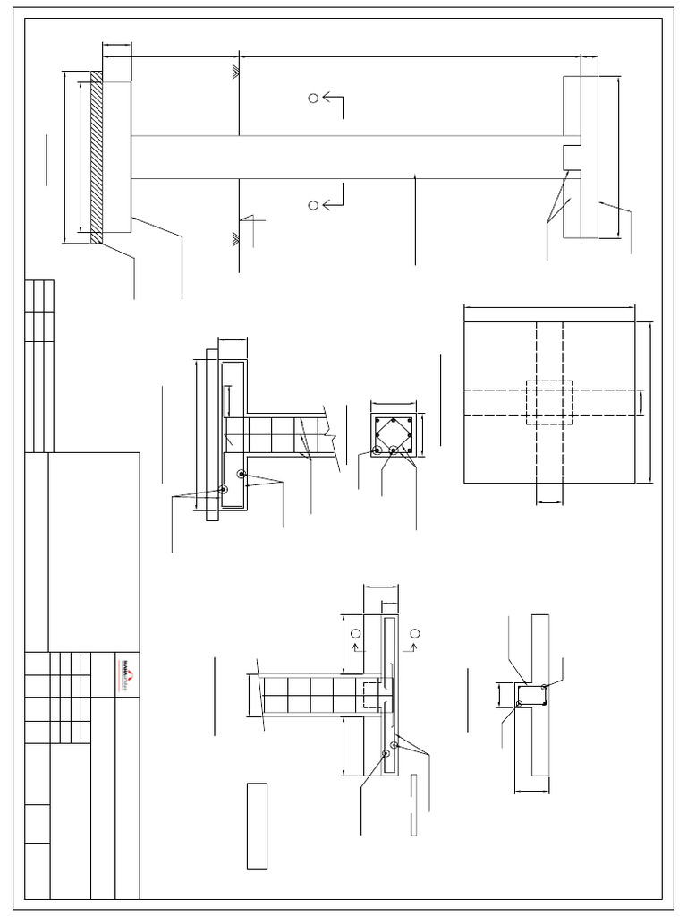 Drawing For Plinth Trasformer For 63 To 200KV Transformer | PDF ...