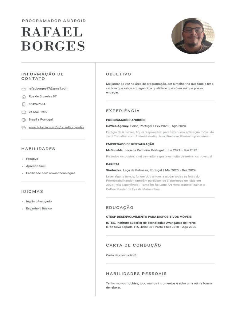 CV Rafael | PDF
