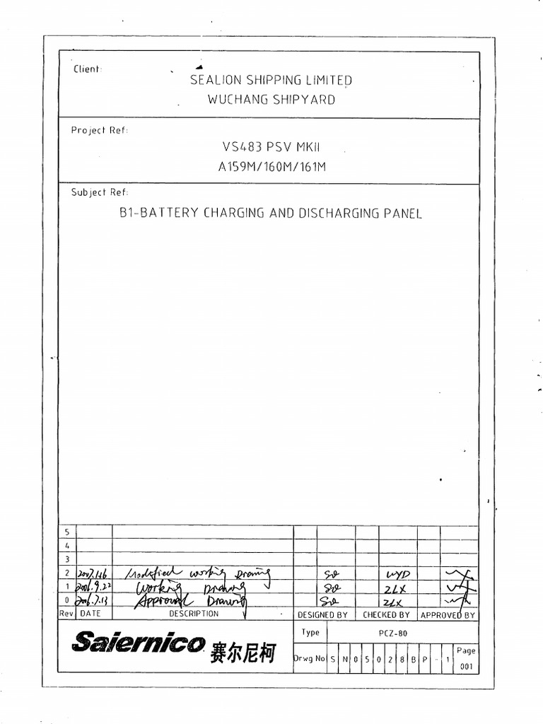 B1-Battery Charging and Discharging Panel | PDF