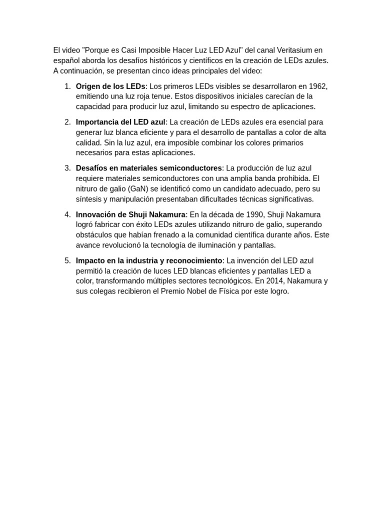 Led Azul | PDF