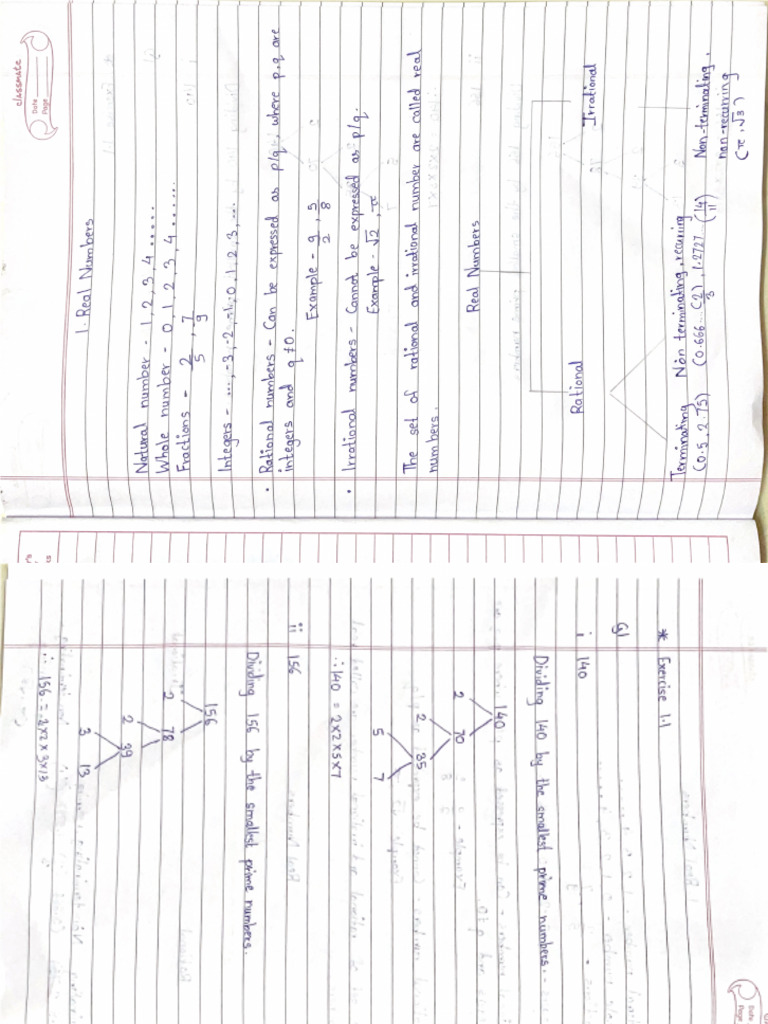 Maths Real Num | PDF