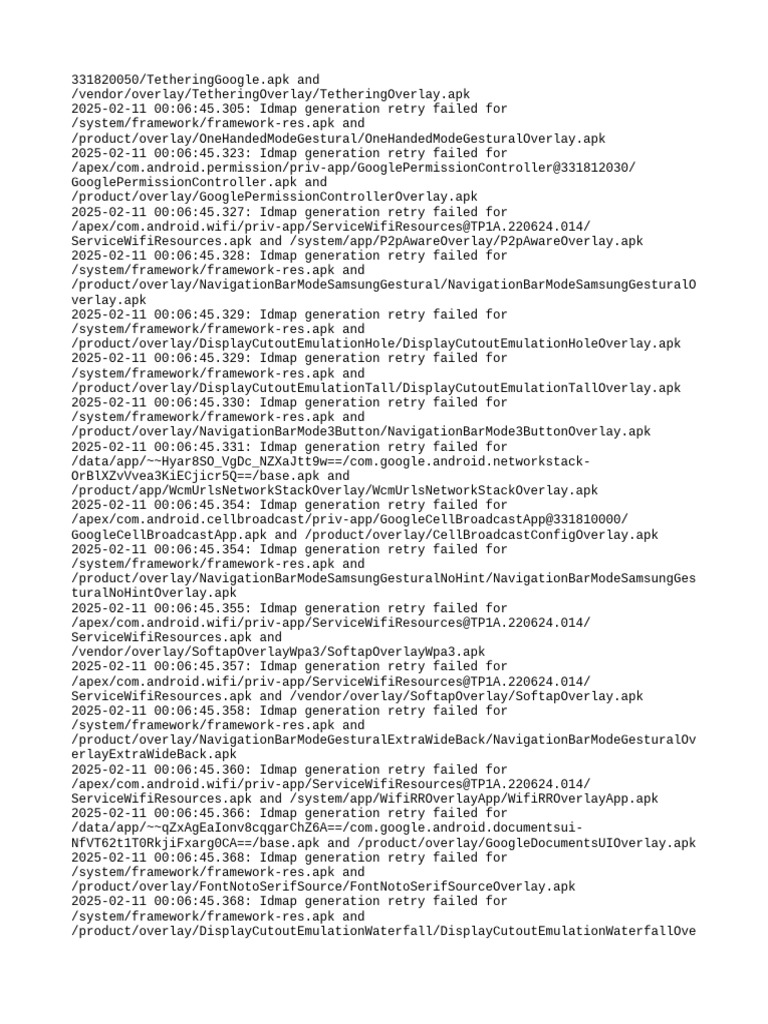 lom_log | PDF | Android (Robot) | Internet