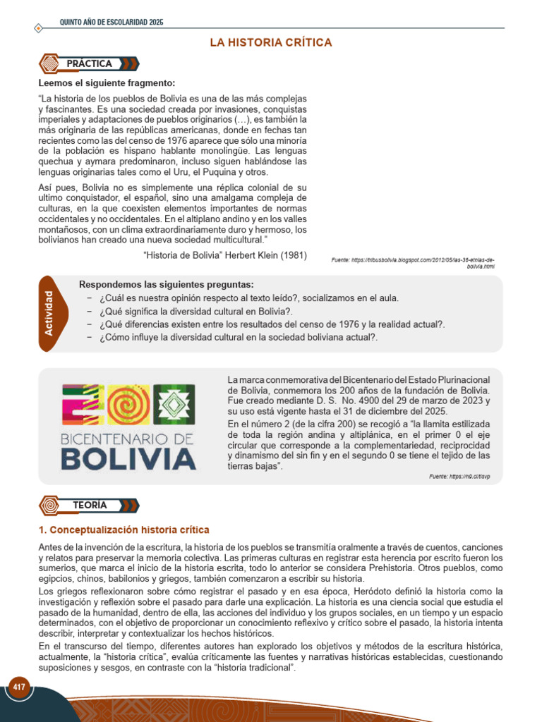 Tema 1 Sociales | PDF | Positivismo | Pensamiento crítico