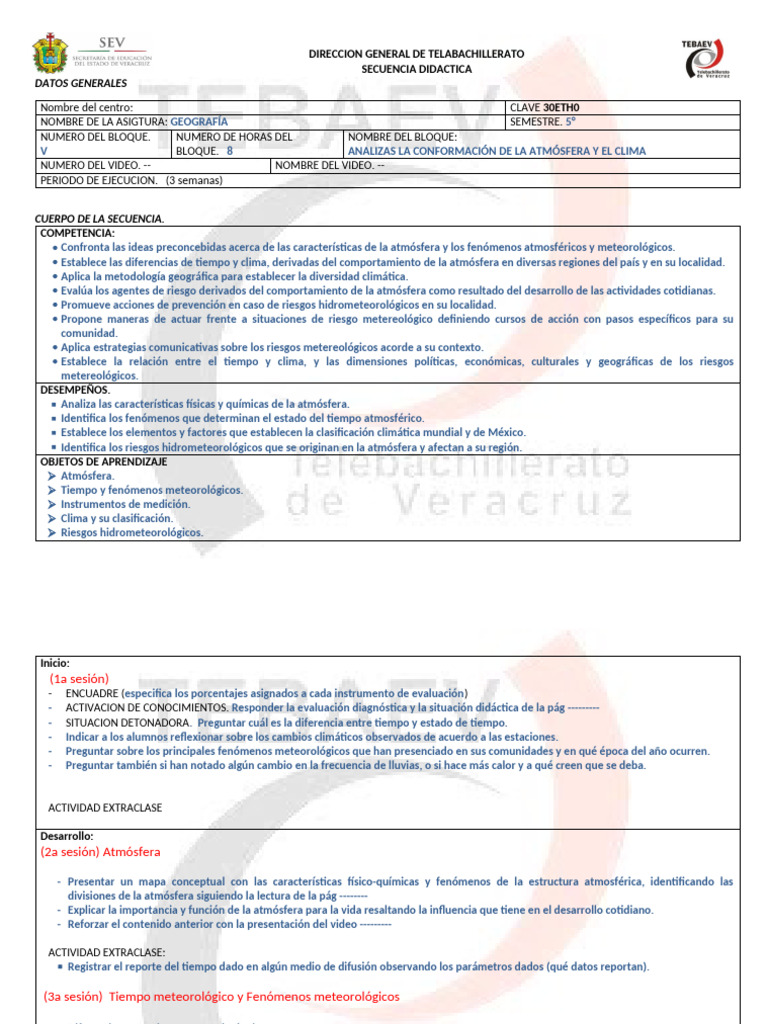 Geo 5 | PDF | Clima | Meteorología