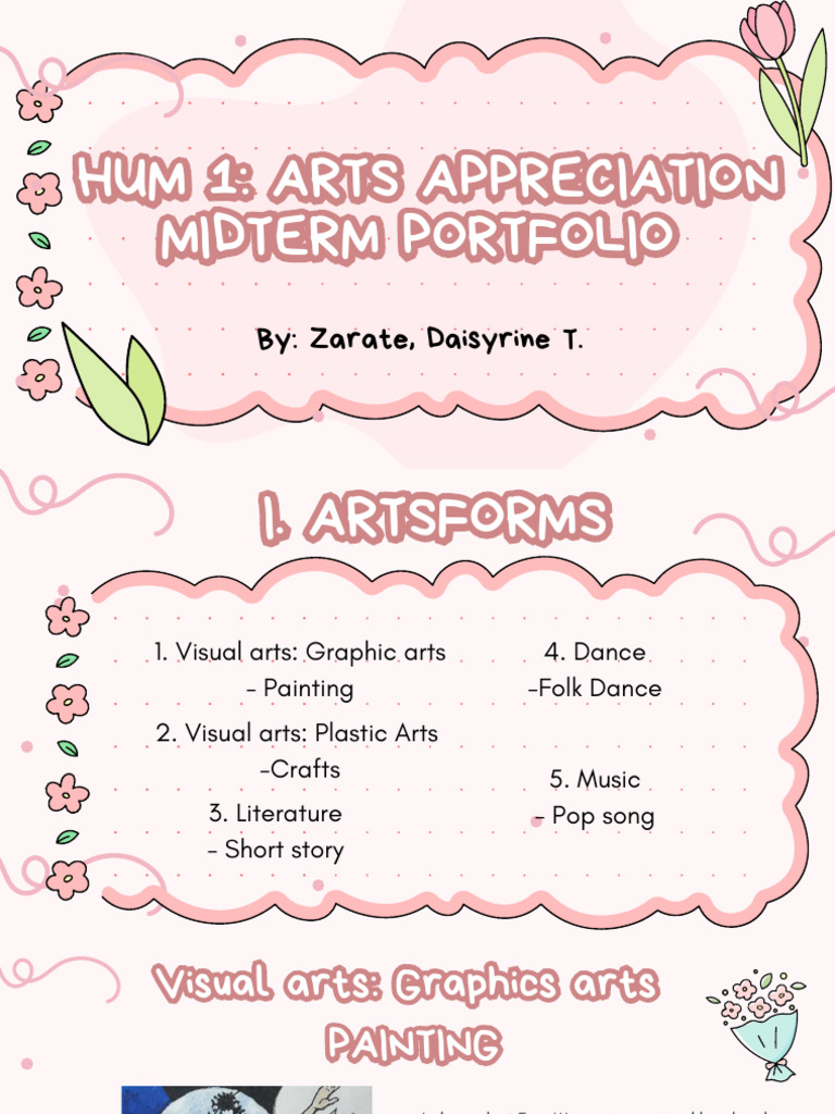 HUM 1 MIDTERM PORTFOLIO (ZARATE, Daisyrine T.) ) - 20250305 - 172443 - 0000 | PDF